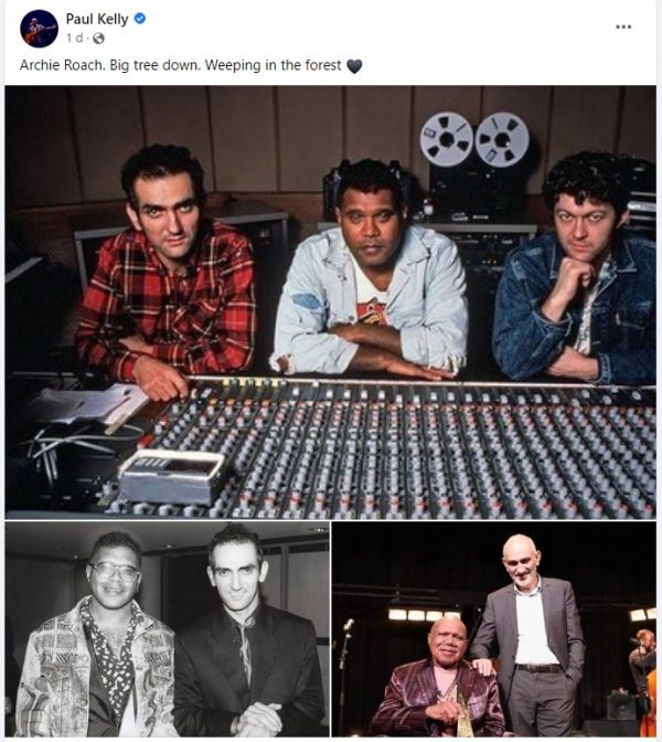 Vale Uncle Archie Roach | NIRS – National Indigenous Radio Service