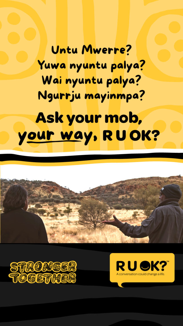 R U OK Releases Key Resources in Traditional Languages | NIRS ...